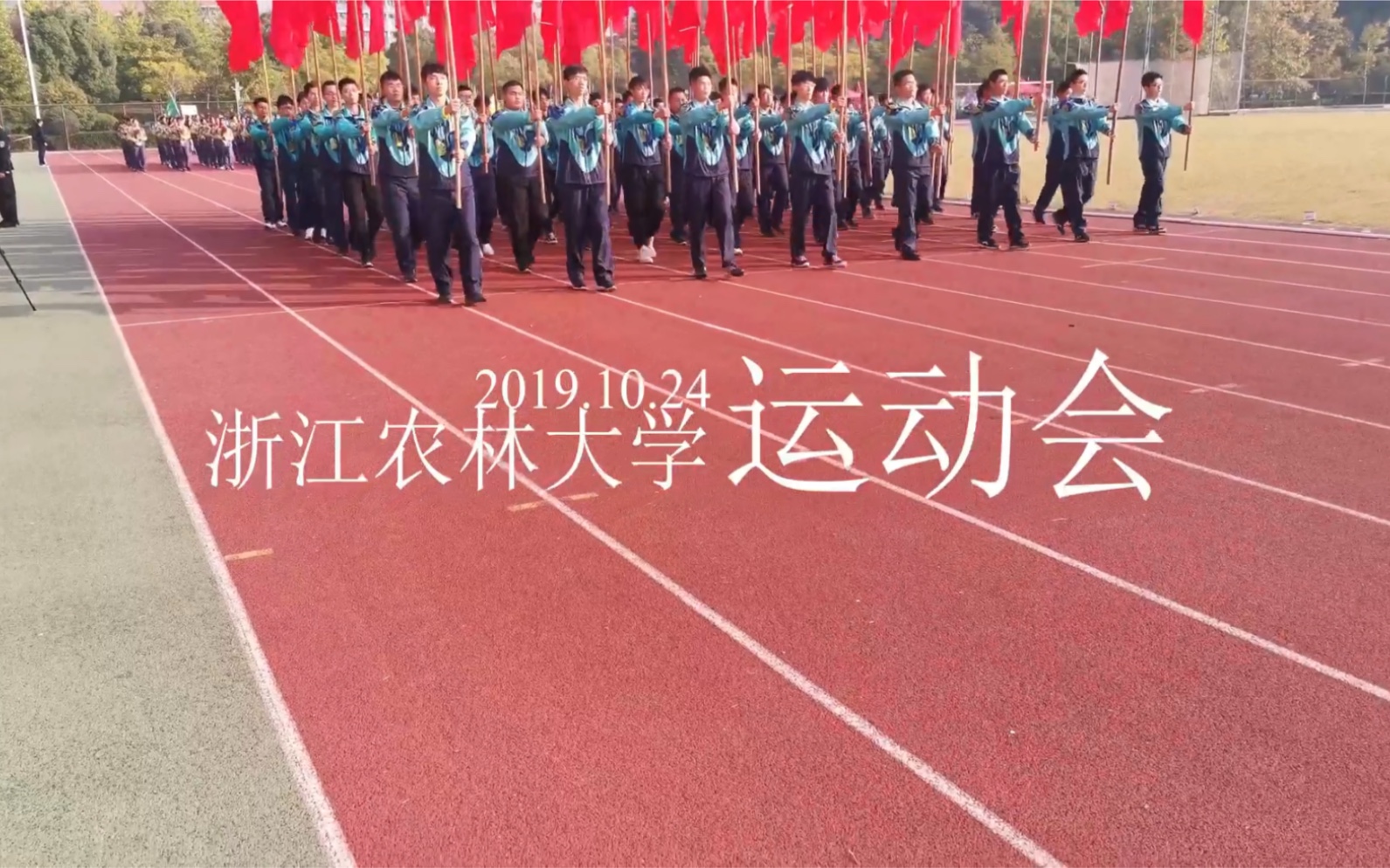 一起来看看大学的运动会吧!