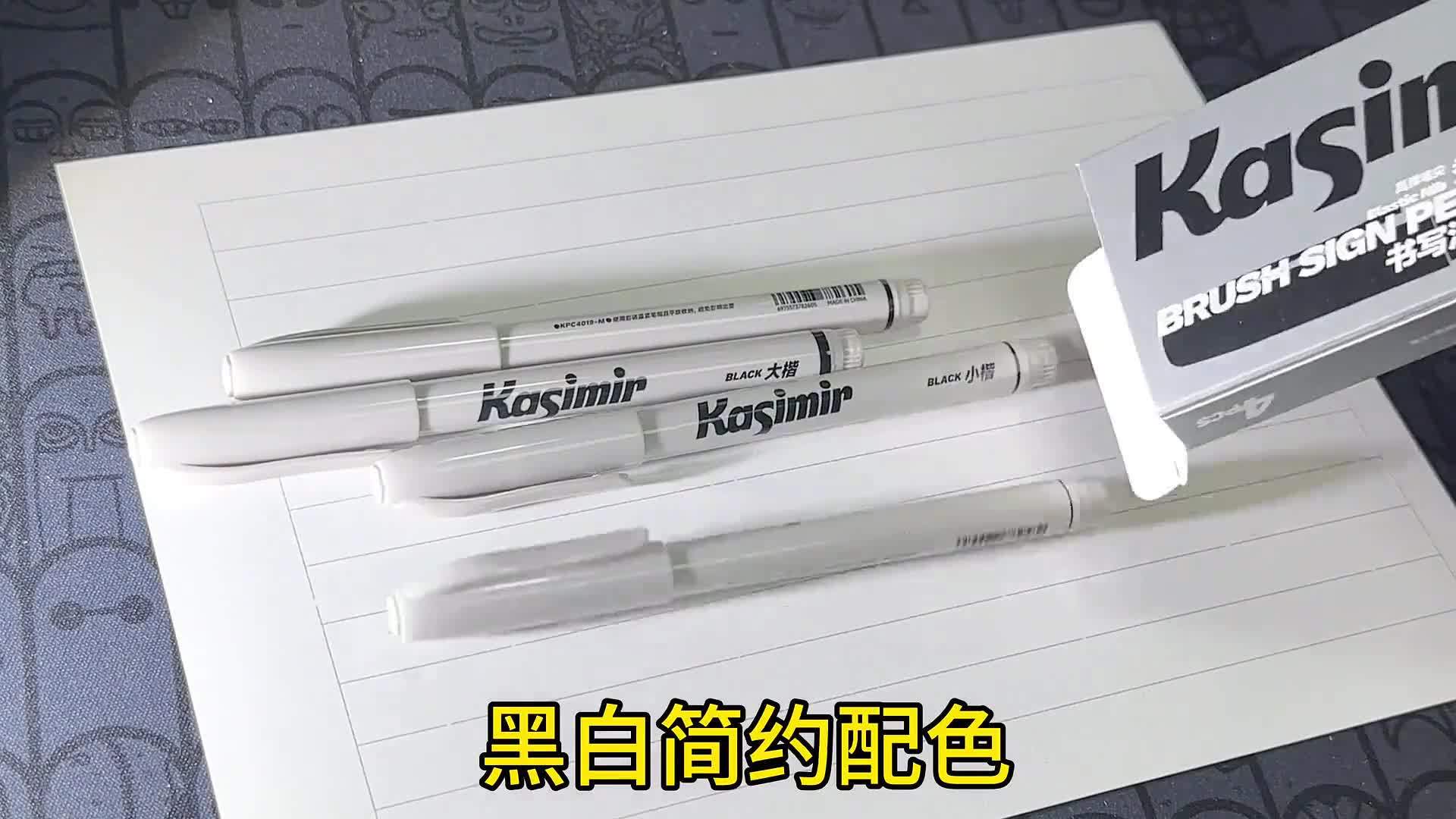 自带笔锋的秀丽笔升级了!#文具推荐 #秀丽笔 #文具安利