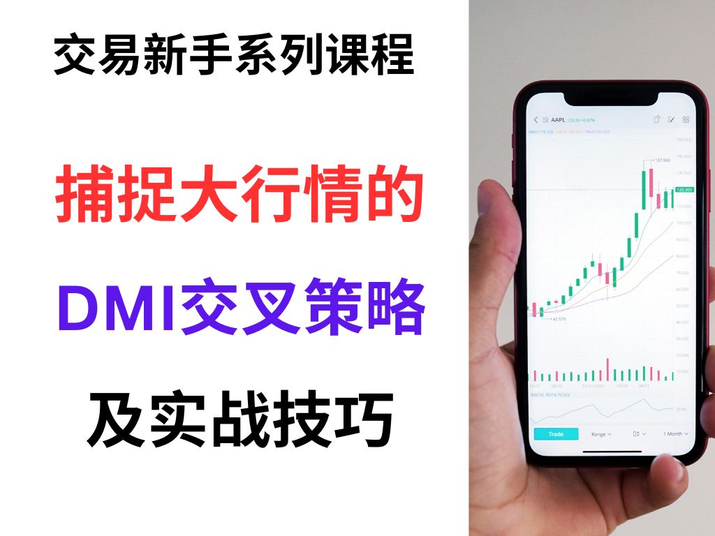 【交易新手系列课程】捕捉大行情的DMI交叉策略及实战技巧