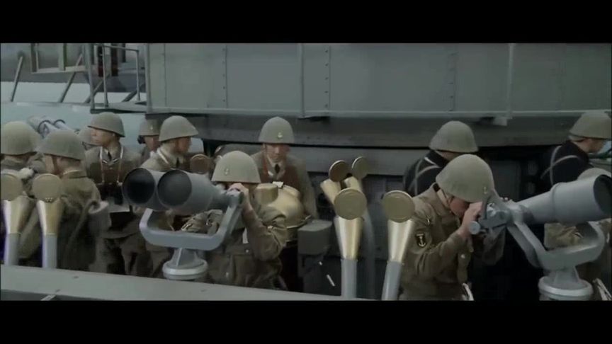 二战海战大片,号称世界第一战舰的大和号惨被击沉,场面惨不忍睹