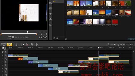 会声会影教程第五课简单的一个实例