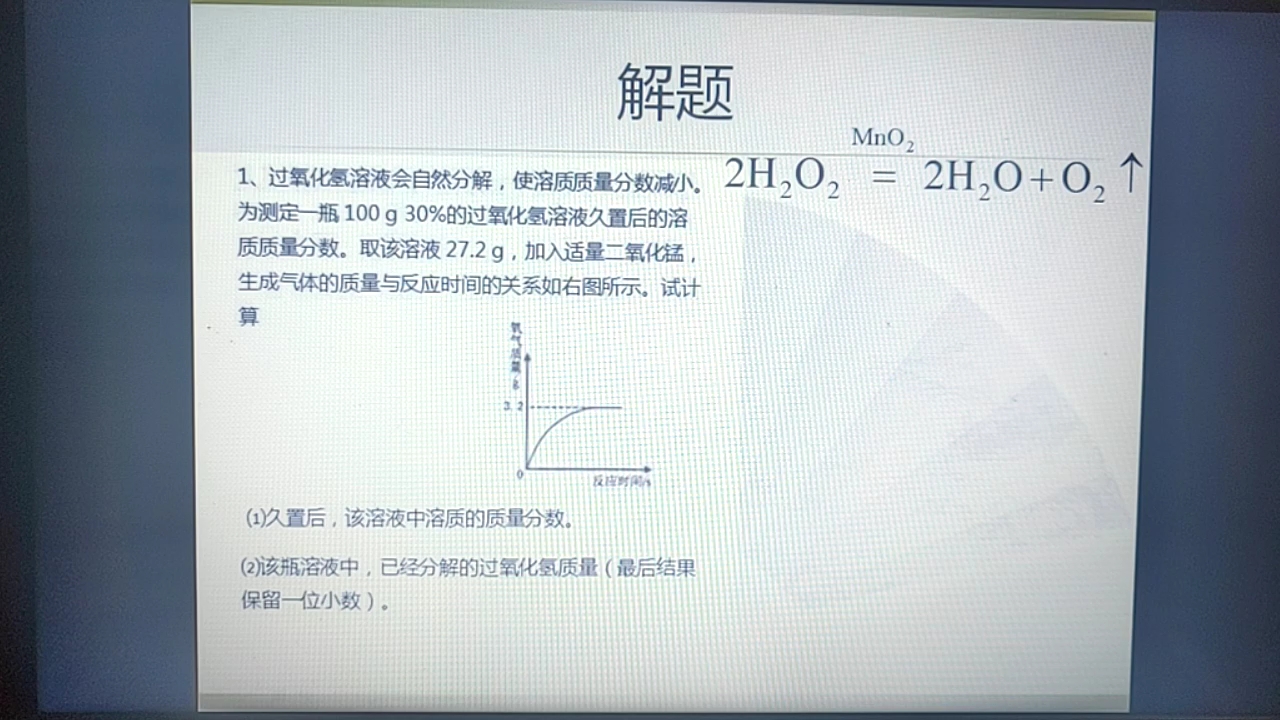 中考化学计算题-反应生成气体,使得溶液质量减少,是最容易出错的点。
