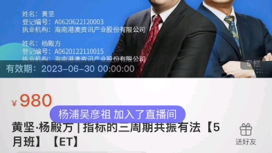 黄坚杨殿方指标的三周期共振有法下载