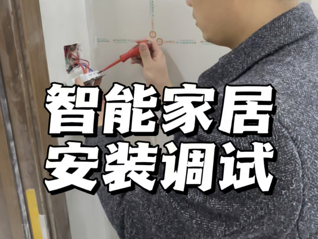 智能家居安装调试全流程教程来了,新手小白福音 #全屋智能 #智能家居 ...