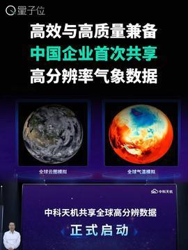 ...率气象数据共享计划 加入AI计算开放架构后,中科天机将共享全球12...