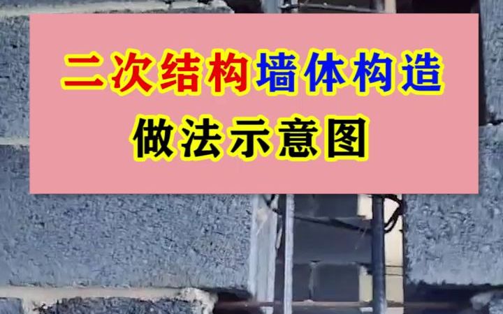 二次结构墙体构造做法示意图,CAD文件