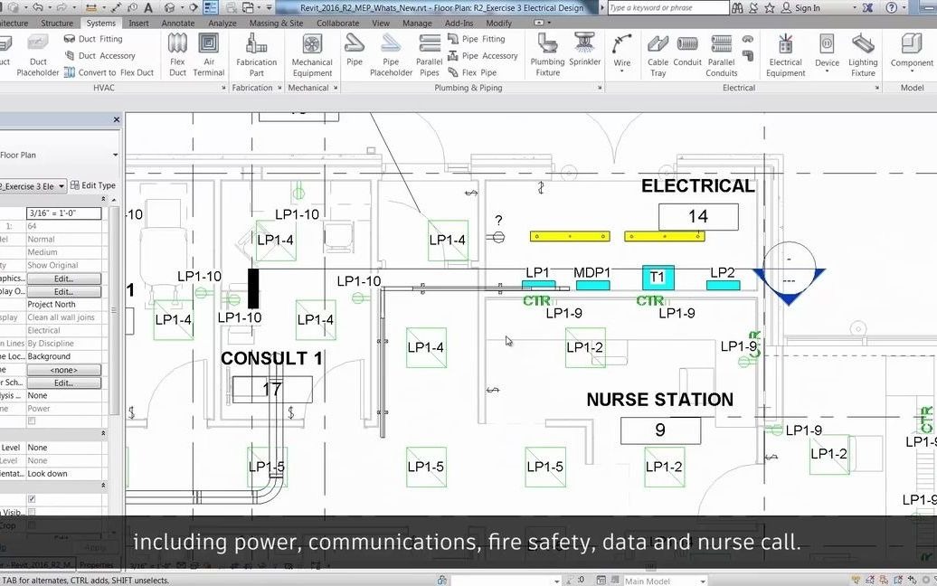 使用 Revit 进行机电工程设计