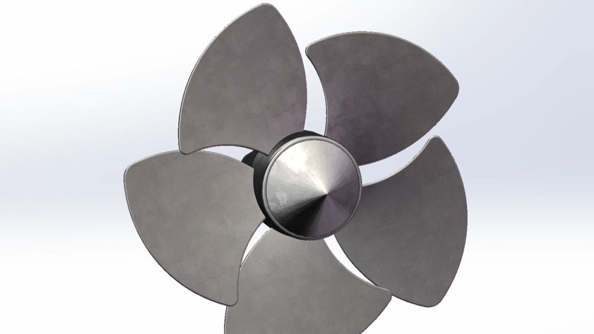 Solidworks螺旋桨三维建模技巧,难度不大,技巧满满!