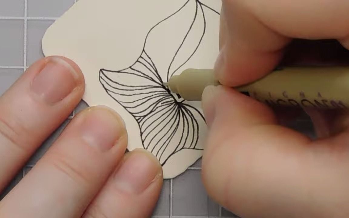 禅绕画or缠绕画,新手入门