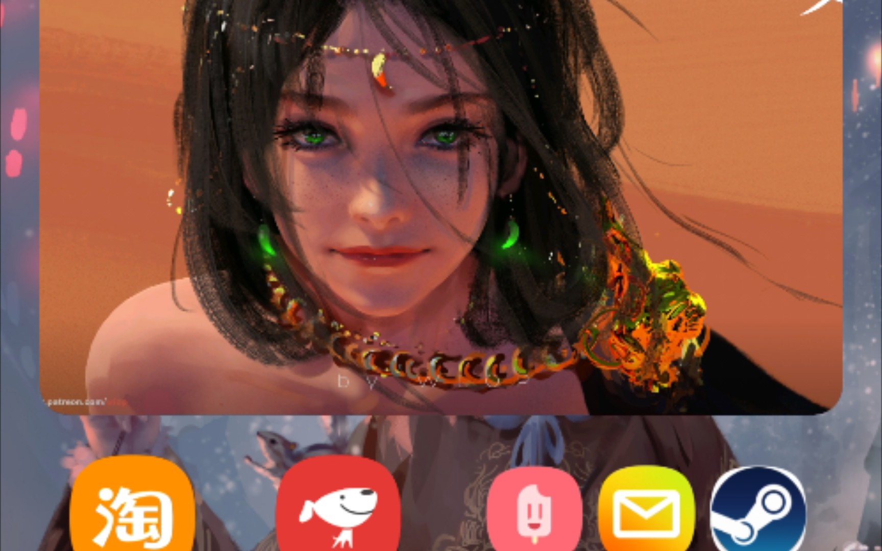 鸿蒙系统把大文件夹背景弄透明教程