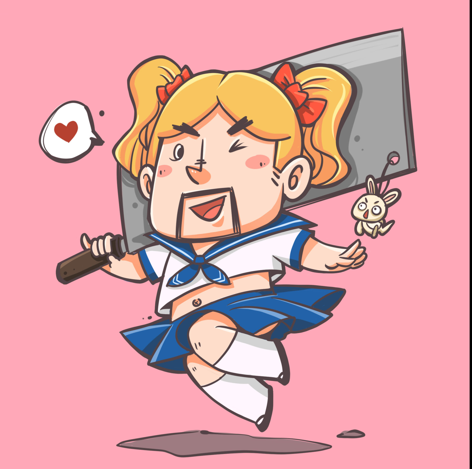 嗨菜刀妹 