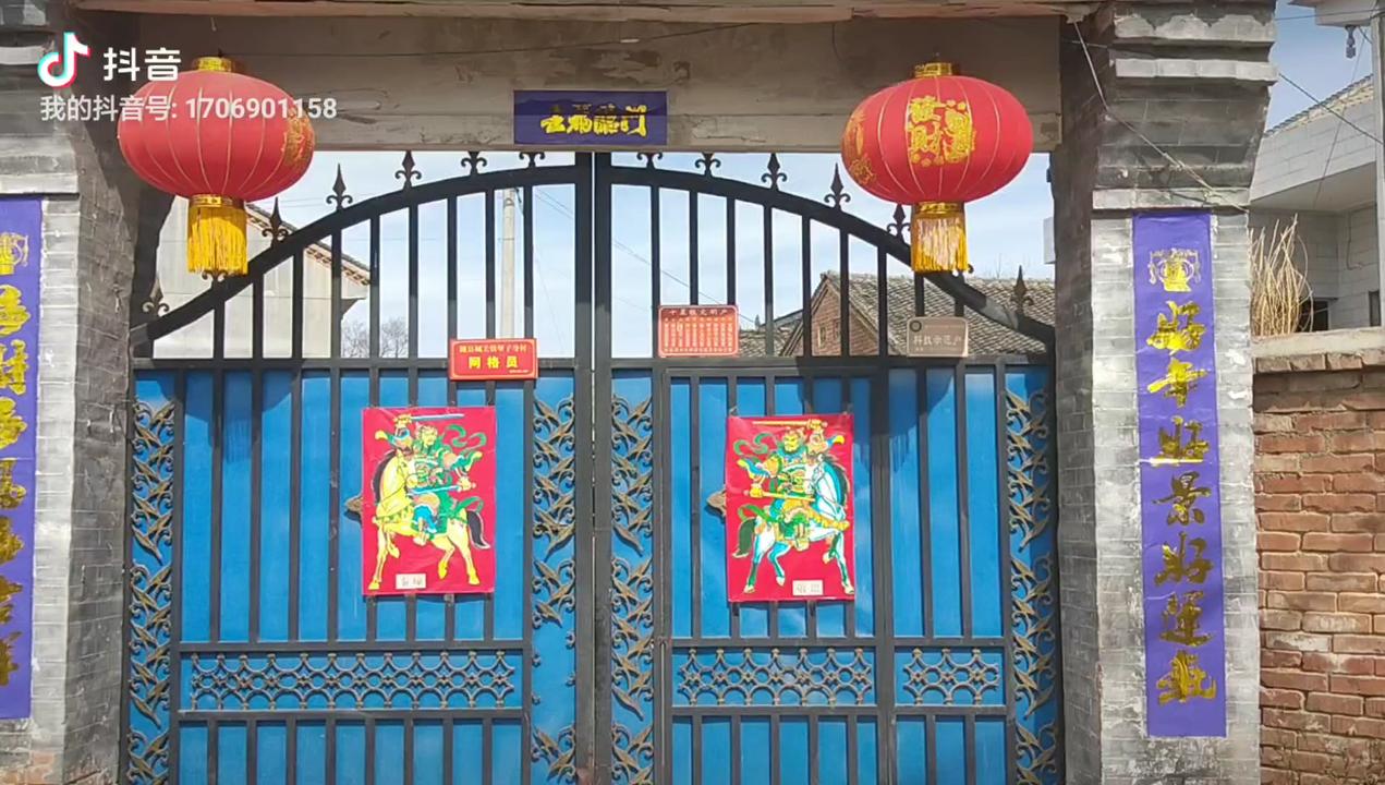 都说门神贴错了,高手指出错哪里了呀?评论告诉我!