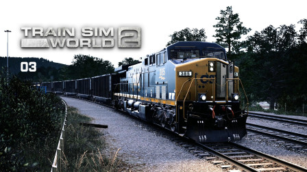 步入歧途,扳不动的道岔【AC4400CW-美国沙斑地段-模拟火车世界2】