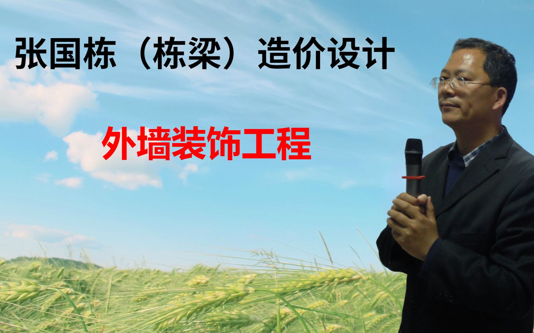 张国栋(栋梁)造价设计:外墙装饰工程的表现形式