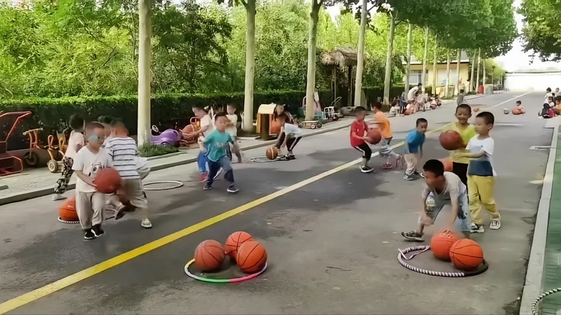 幼儿园户外游戏 幼儿教育 记录幼儿园的点点滴滴 幼师