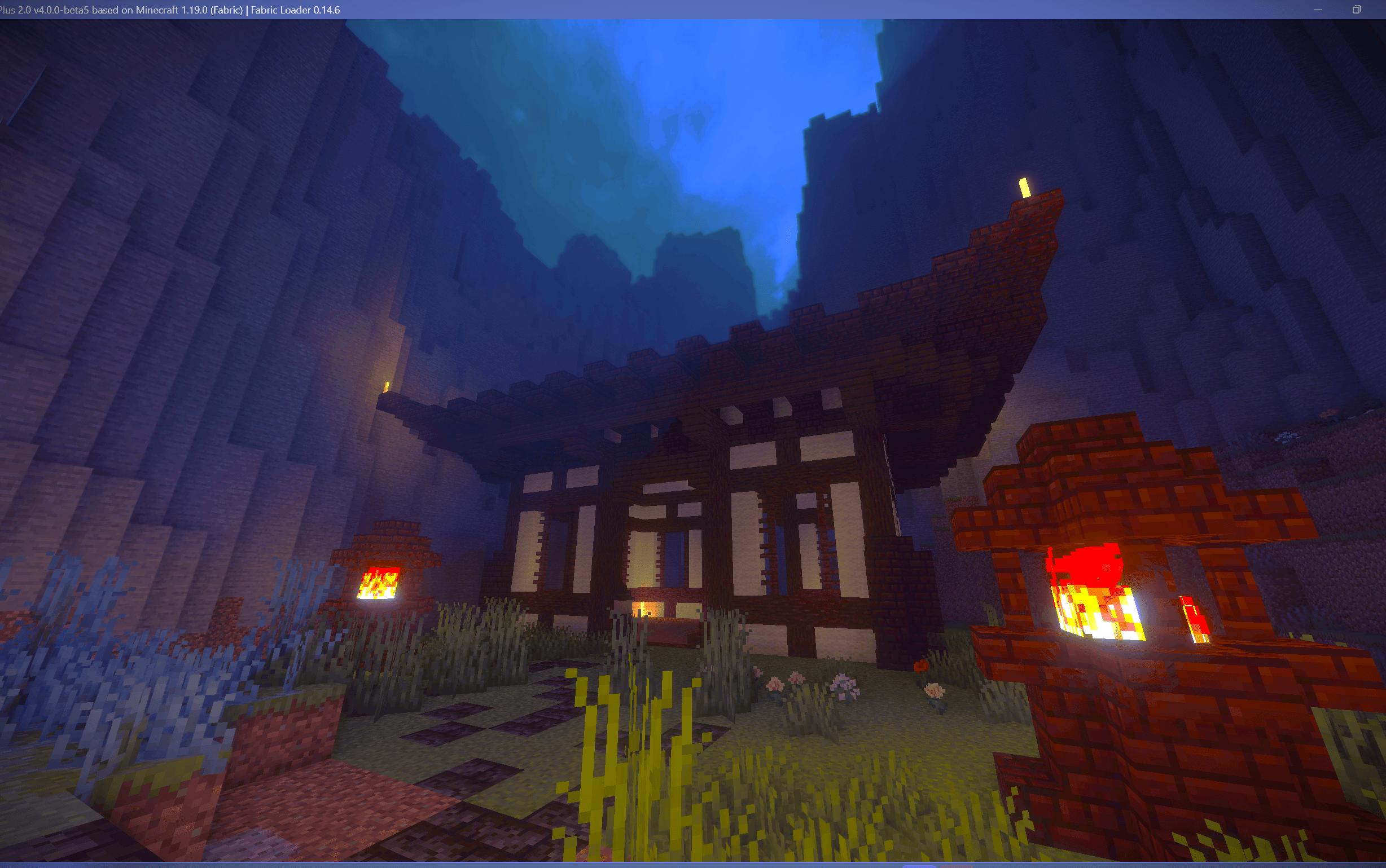 中式建筑-女巫塔(歇山顶)_我的世界