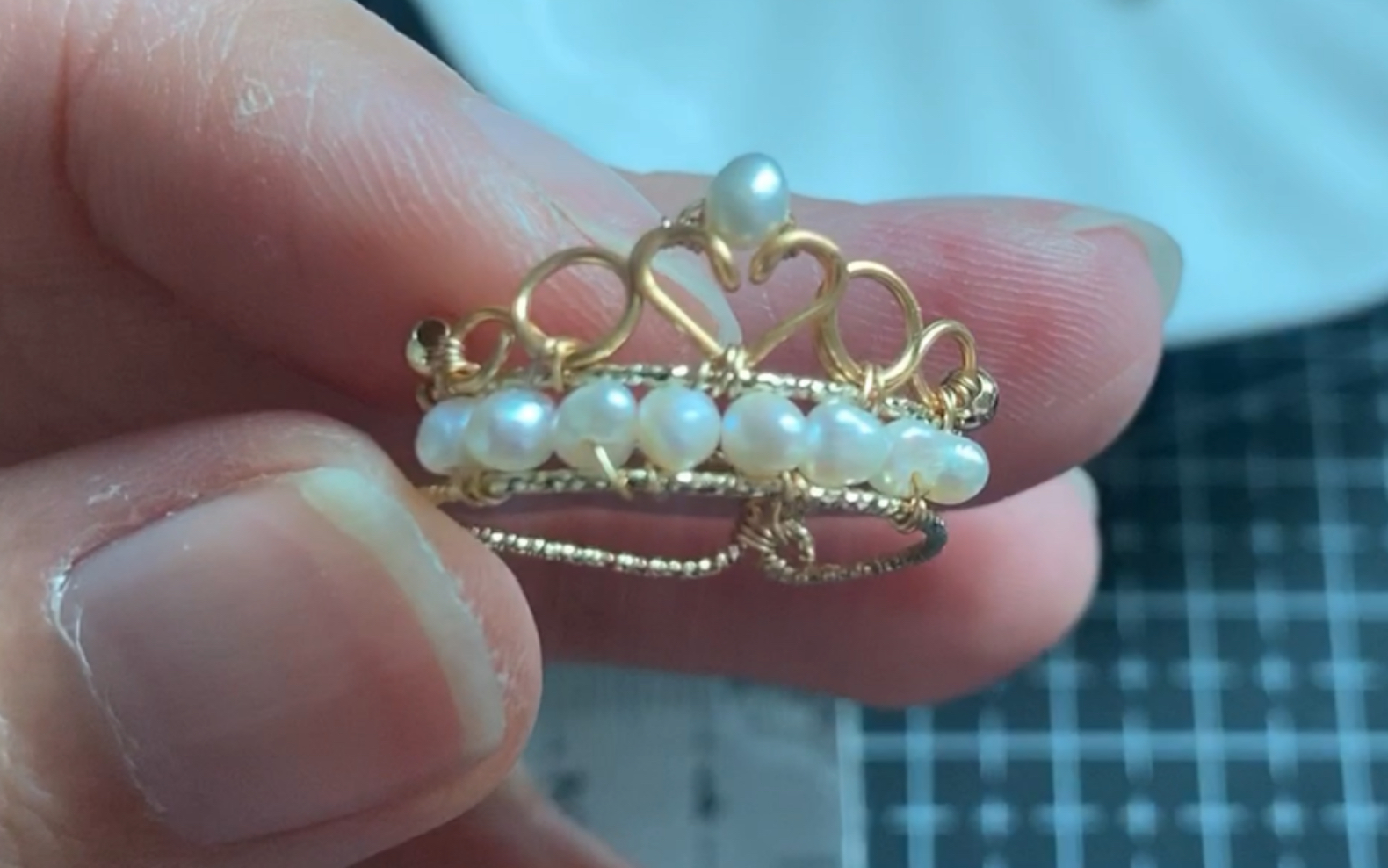 10分钟做一枚皇冠戒指