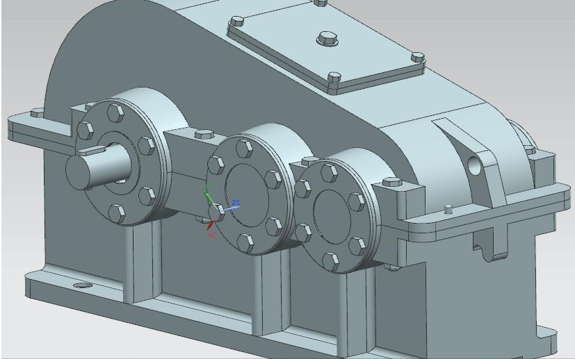 二级减速器课程设计-主视图