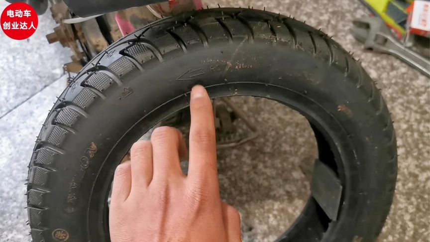 不得不知的电动车换轮胎技巧,用上师傅这招,骑行舒适度增加一倍