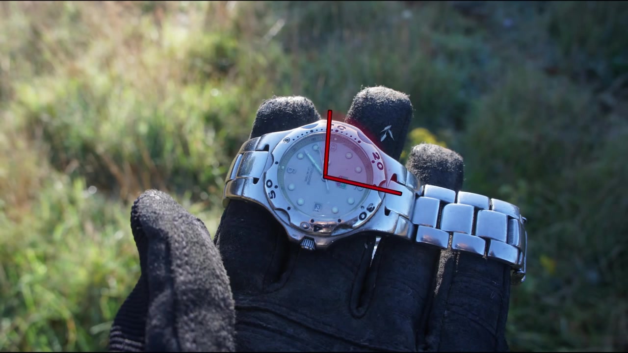 【露营技巧】把手表当指南针