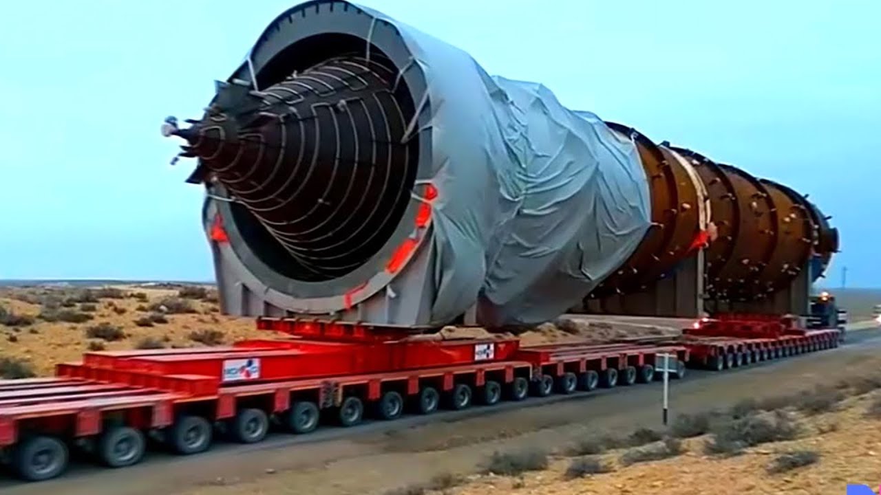 世界上最大的重型设备运输