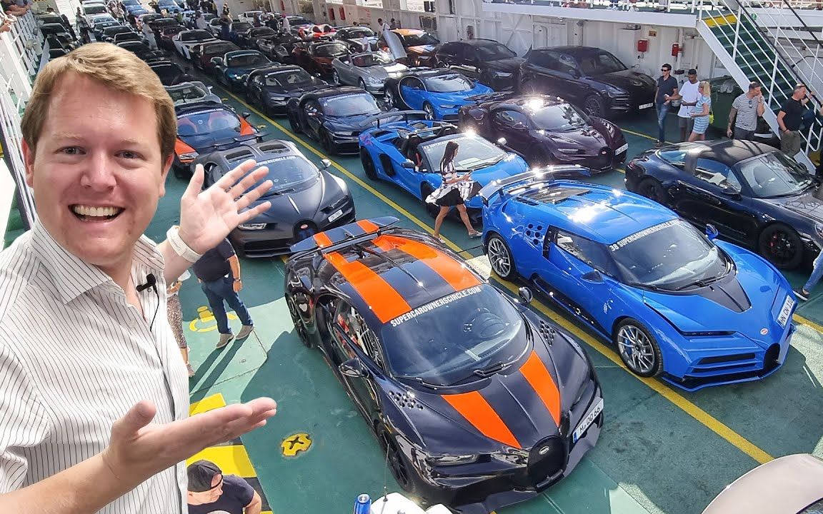 【SOC】Mike大佬与Shmee 价值 1 亿美元的超级跑车渡船穿越!冒着...