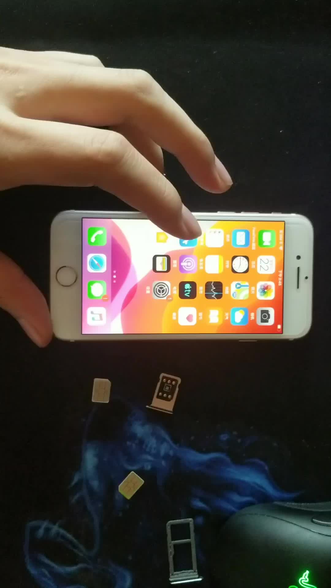 iphone7 gpp卡贴电信激活教程,发给朋友的。