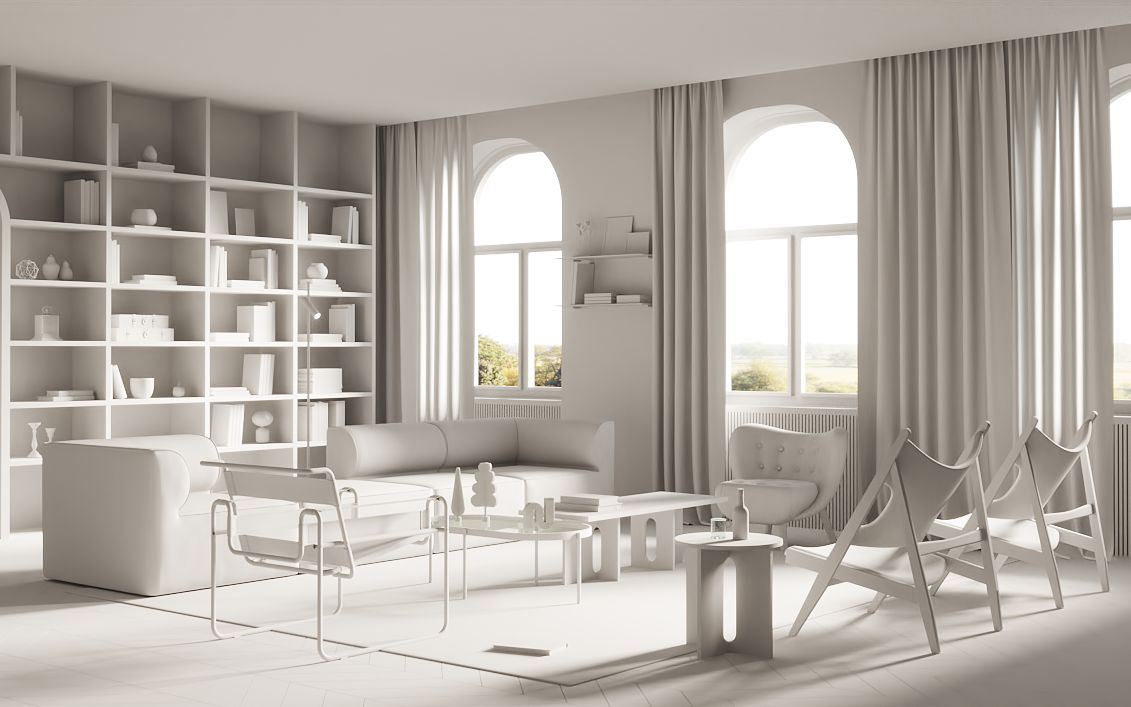 【corona教程】太阳光新思路,完美的塑造光影层次!vray 3dmax