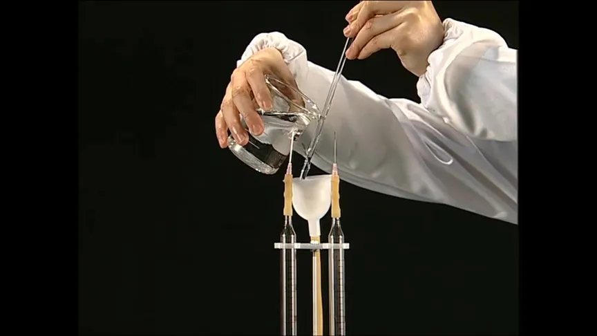 21 化学实验视频 :电解水