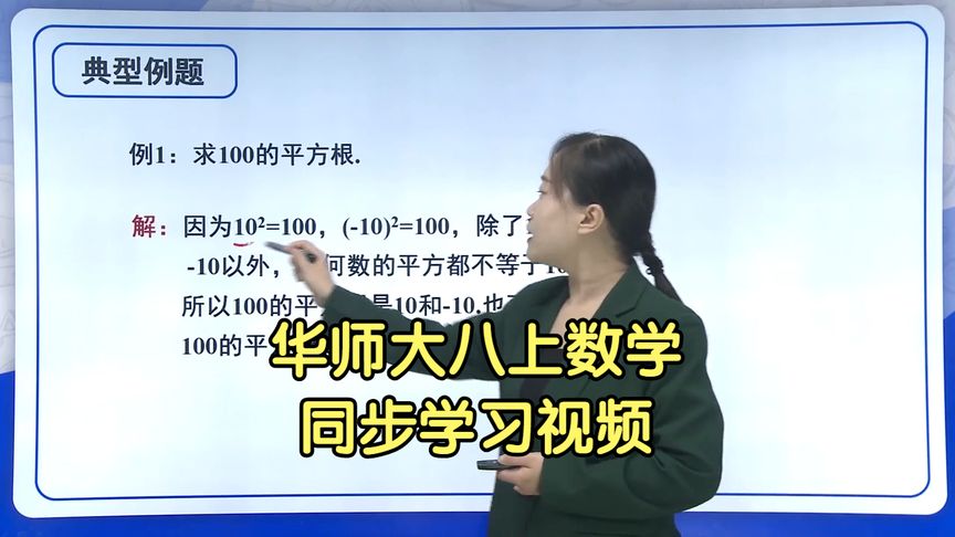 华师大版数学八年级上册同步学习视频辅导课程