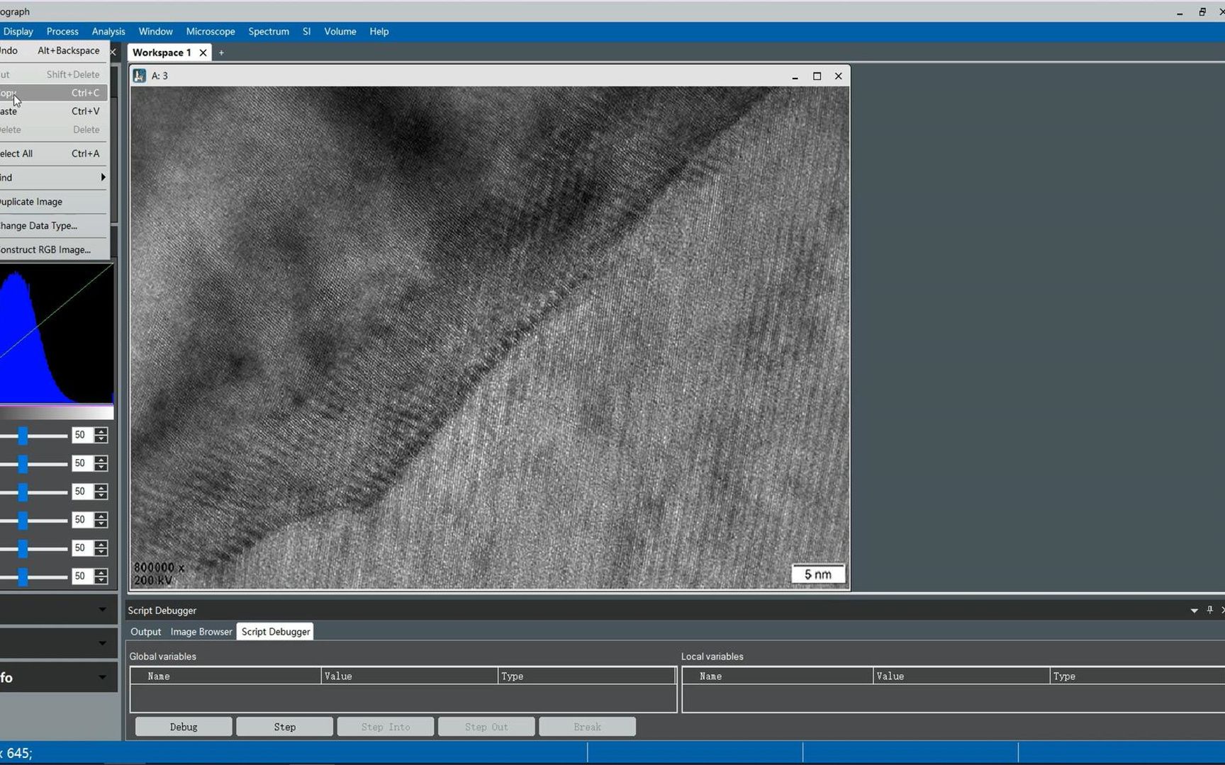 Digital Micrograph 3.2 电子显微镜实验控制分析 下载方法,小白快速学会