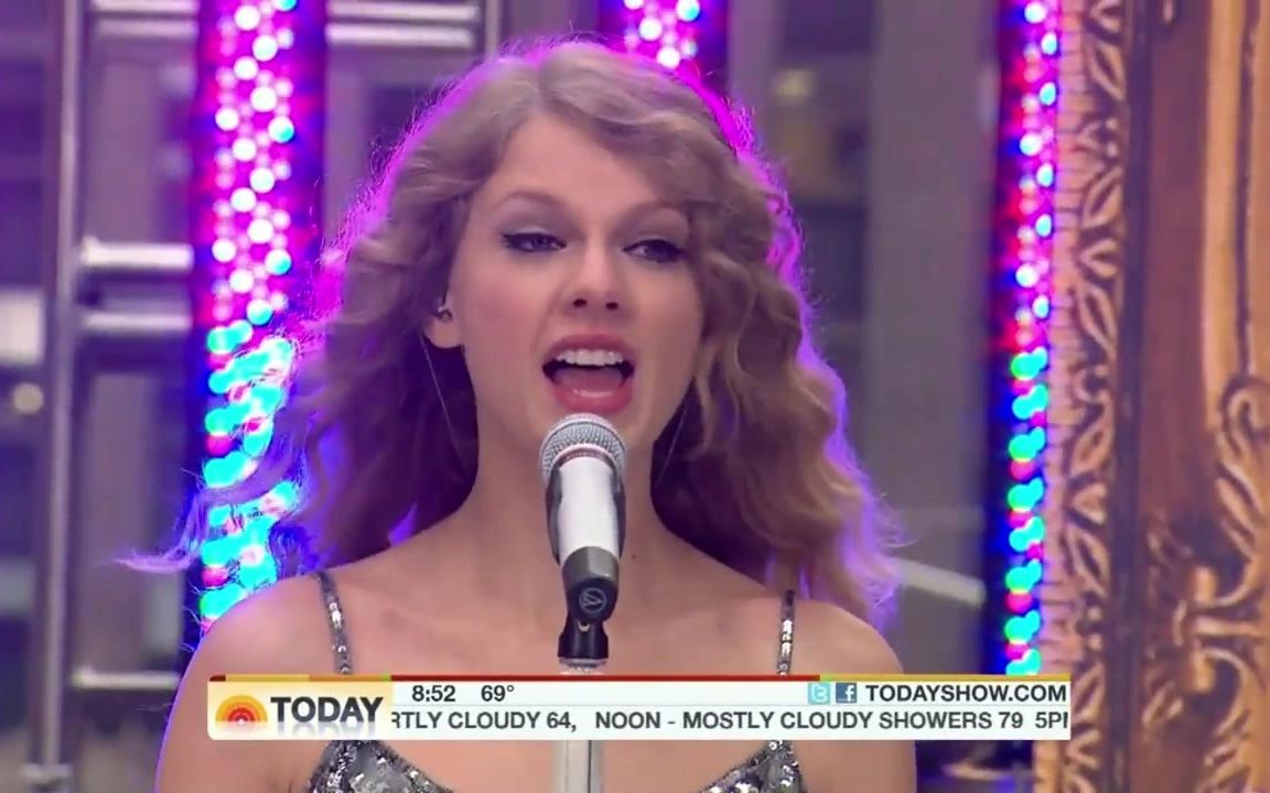 【有话快说】Taylor Swift - Speak Now (Live Today Show 2010)