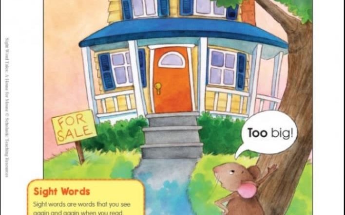 【英文经典绘本】高频词03 A house for Mouse(big/small等形容词主题...