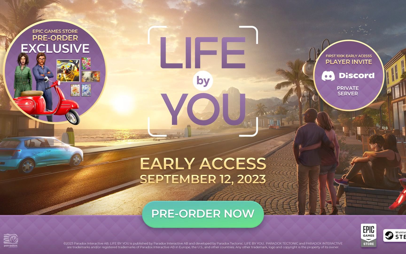 P社开放世界生活模拟游戏《你的人生》新预告公开 9月13日发售