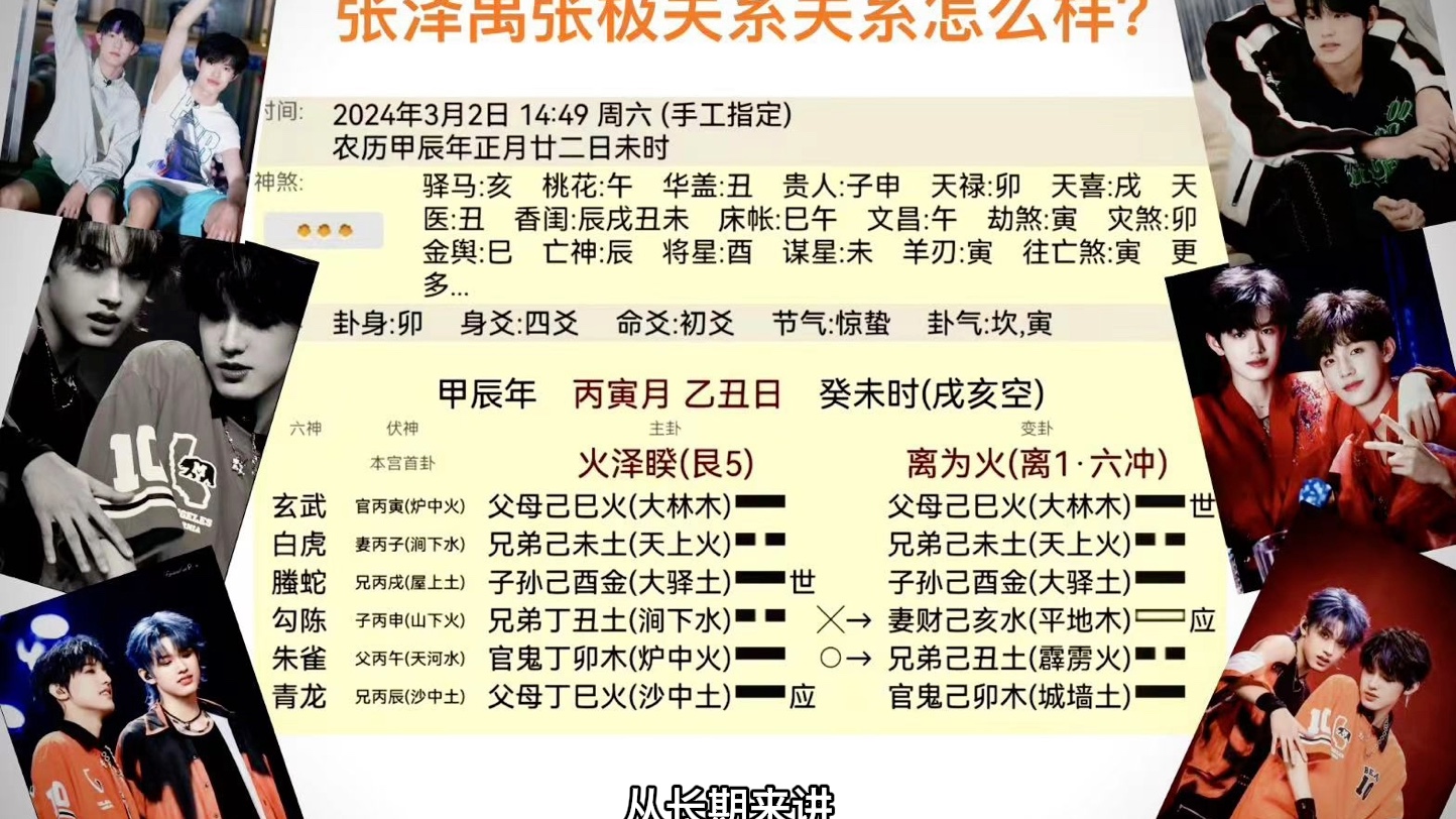 【TF家族】张极张泽禹真实关系!