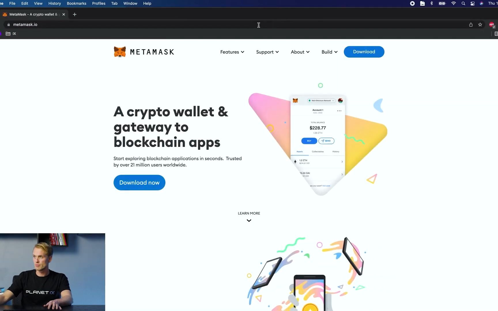 Metamask 教程 - Planet IX