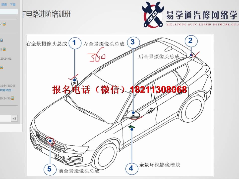 360全景影像系统讲解和故障点分析