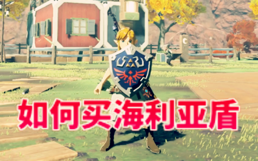 塞尔达传说旷野之息【海利亚盾碎了怎么办?再买一个船新的!】