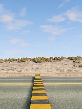 大型卡车与减速带 #男生减速带 #车祸模拟器