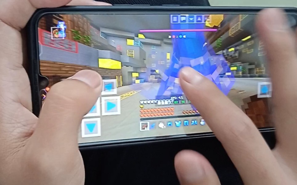 [露手pvp]亲手教你打我的世界手机版pvp