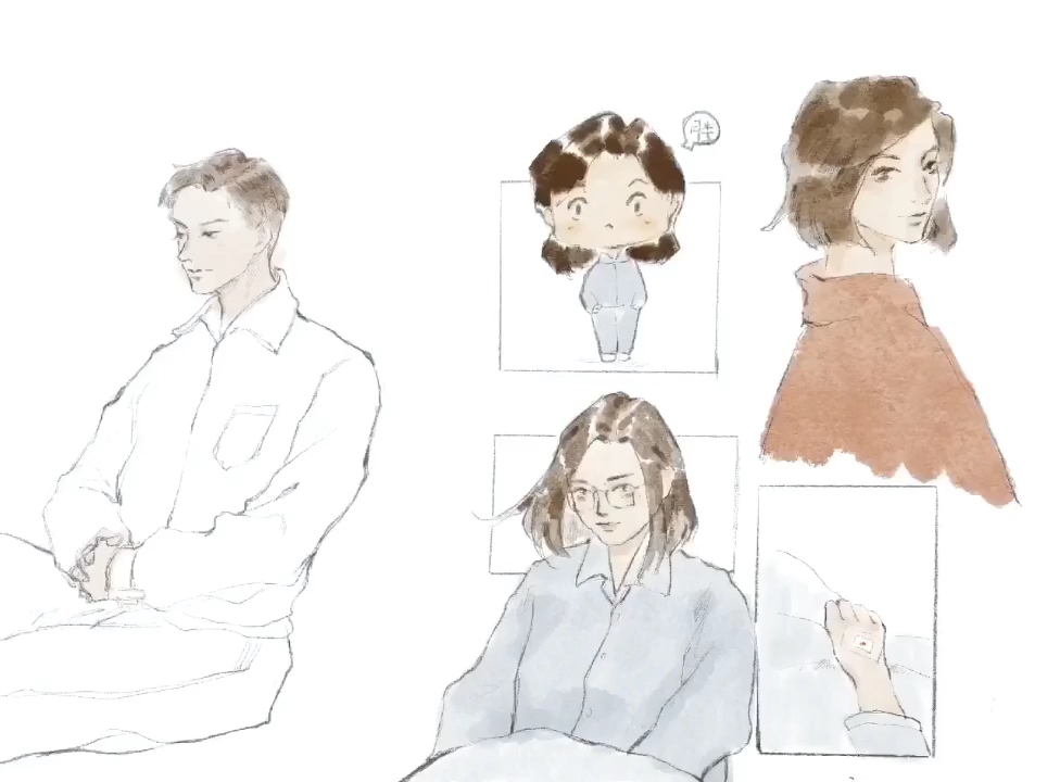 埋了三天的滞留针拔掉了,终于能画一点点