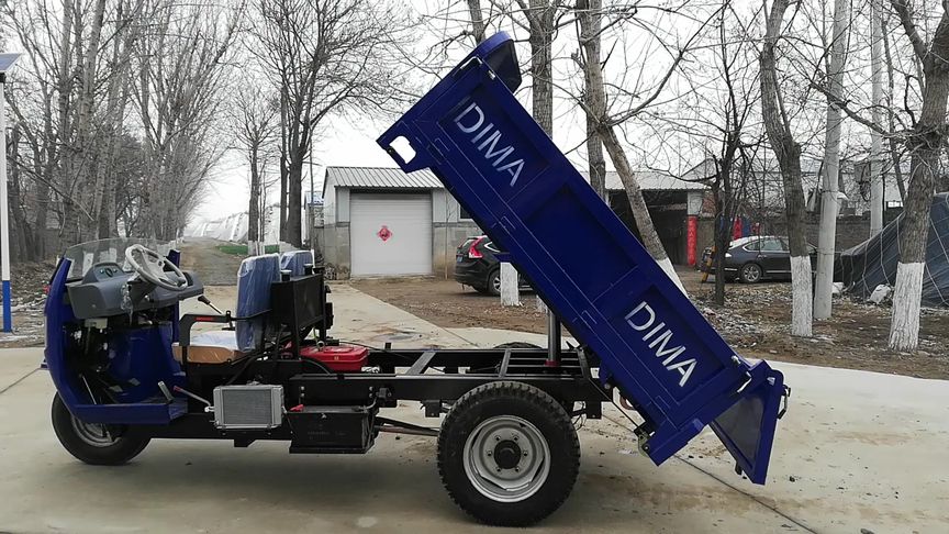 农用三轮车,国外老板定的