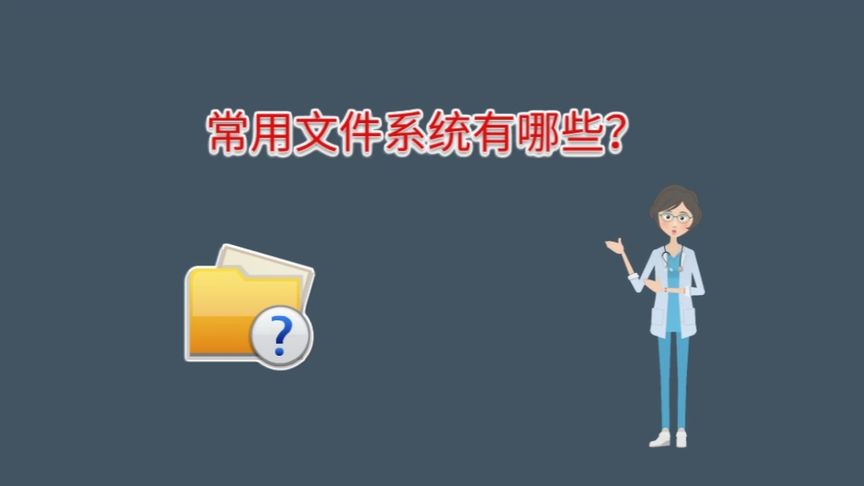 常用文件系统有哪些?