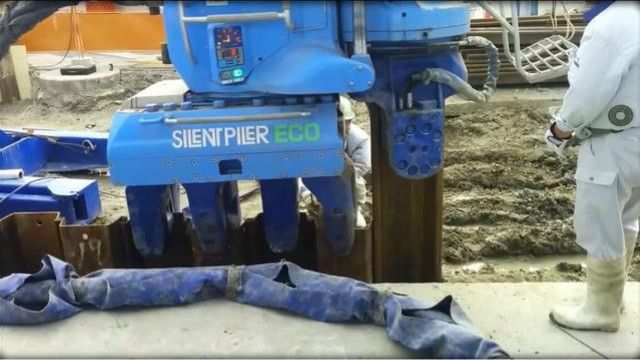 原来如此 工程建设视频 打桩方法 钢板桩和钢管桩打桩技术