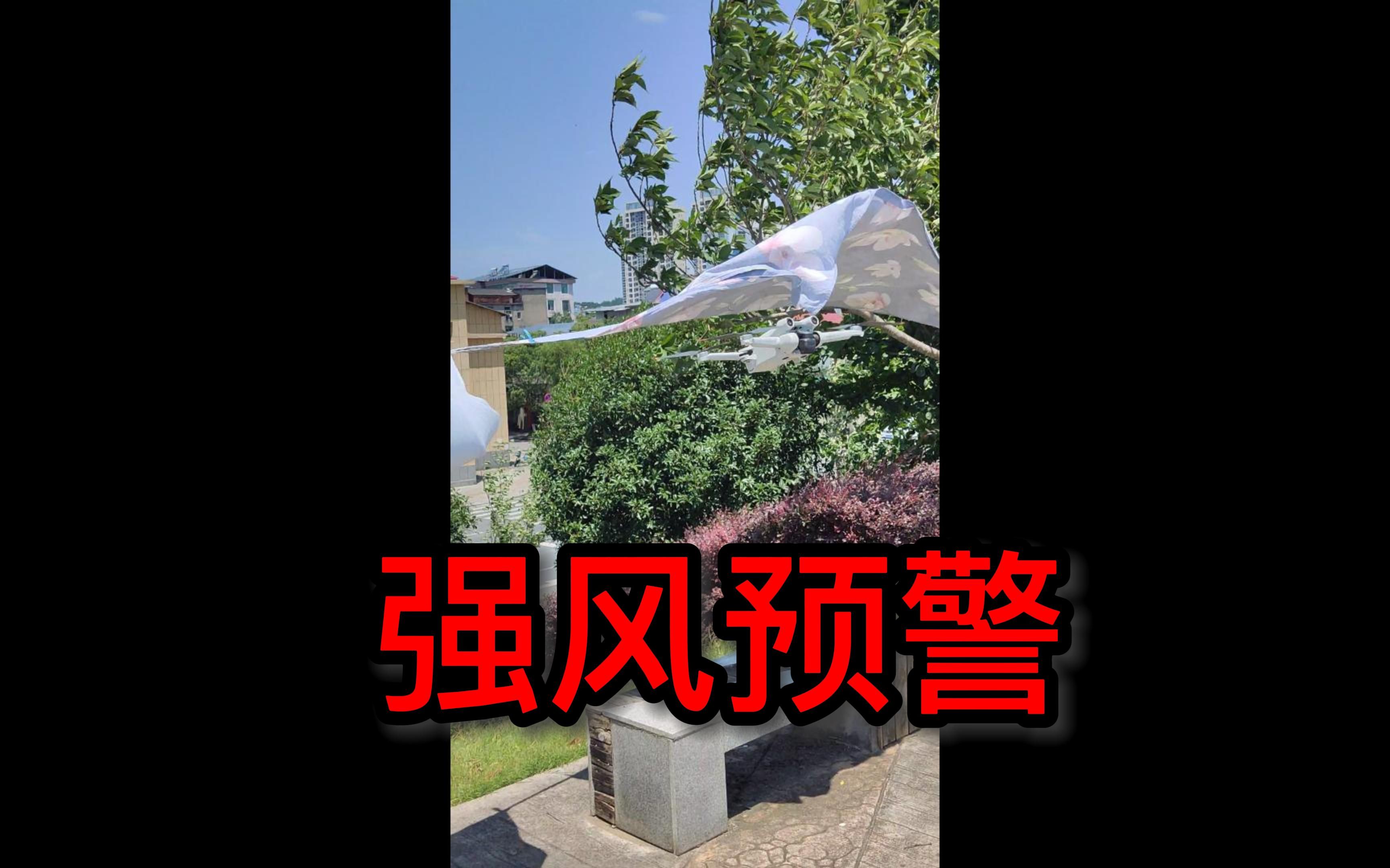 mini3pro最真实的 抗风测试