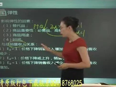 中级经济师考试 基础知识 基础精讲02、第一章 市场需求、供给与均衡...