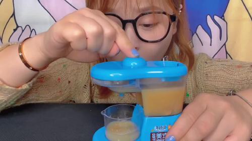 迷你手磨咖啡机糖果玩具冲一杯美式咖啡提提神吧