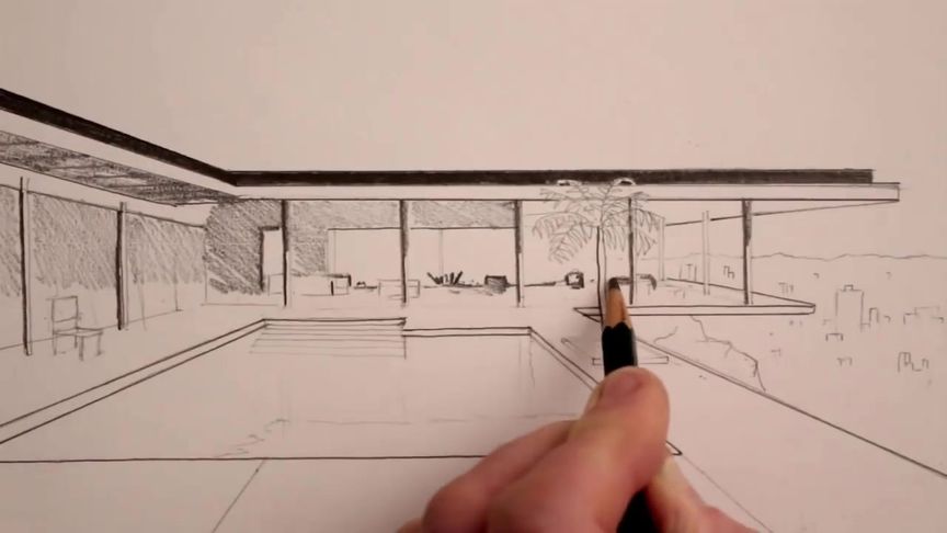 牛人教你如何从这样的角度画房子,像我手残的,果断收藏了!