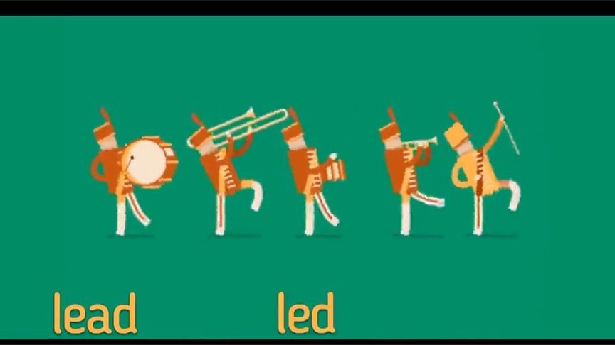 英语不规则动词变化英文歌曲