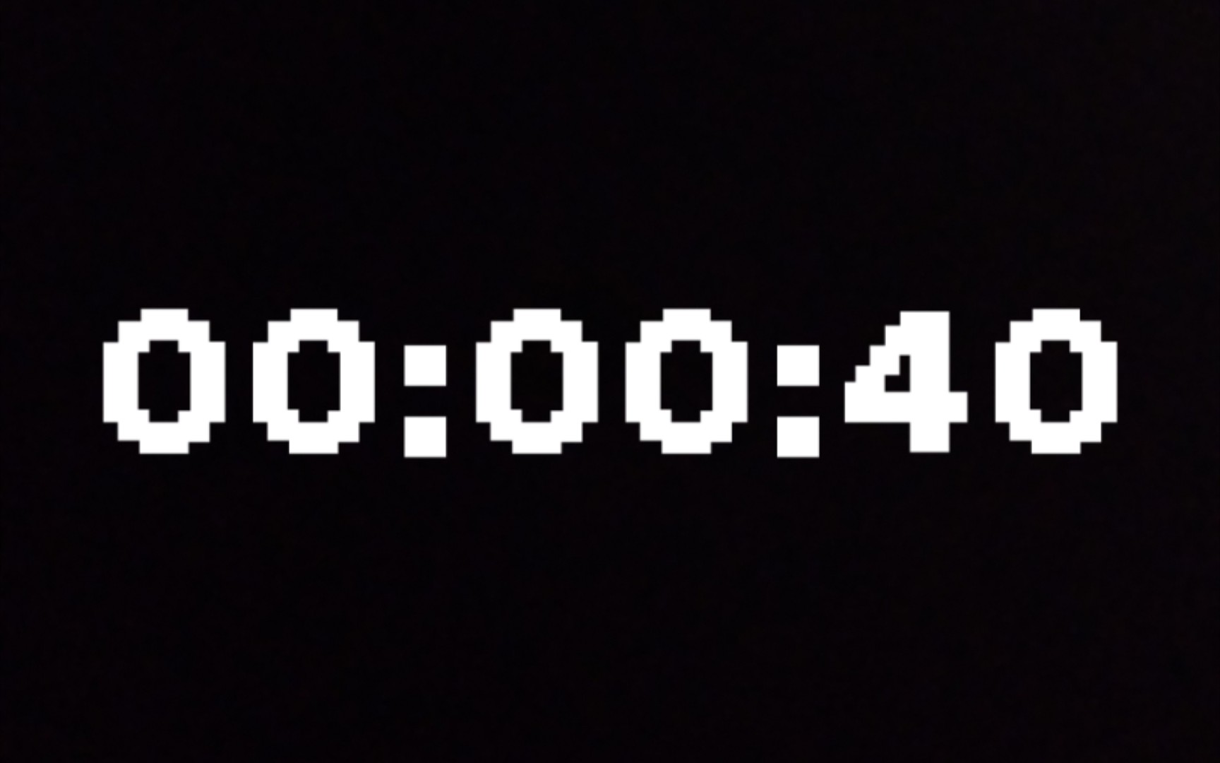 40秒倒计时